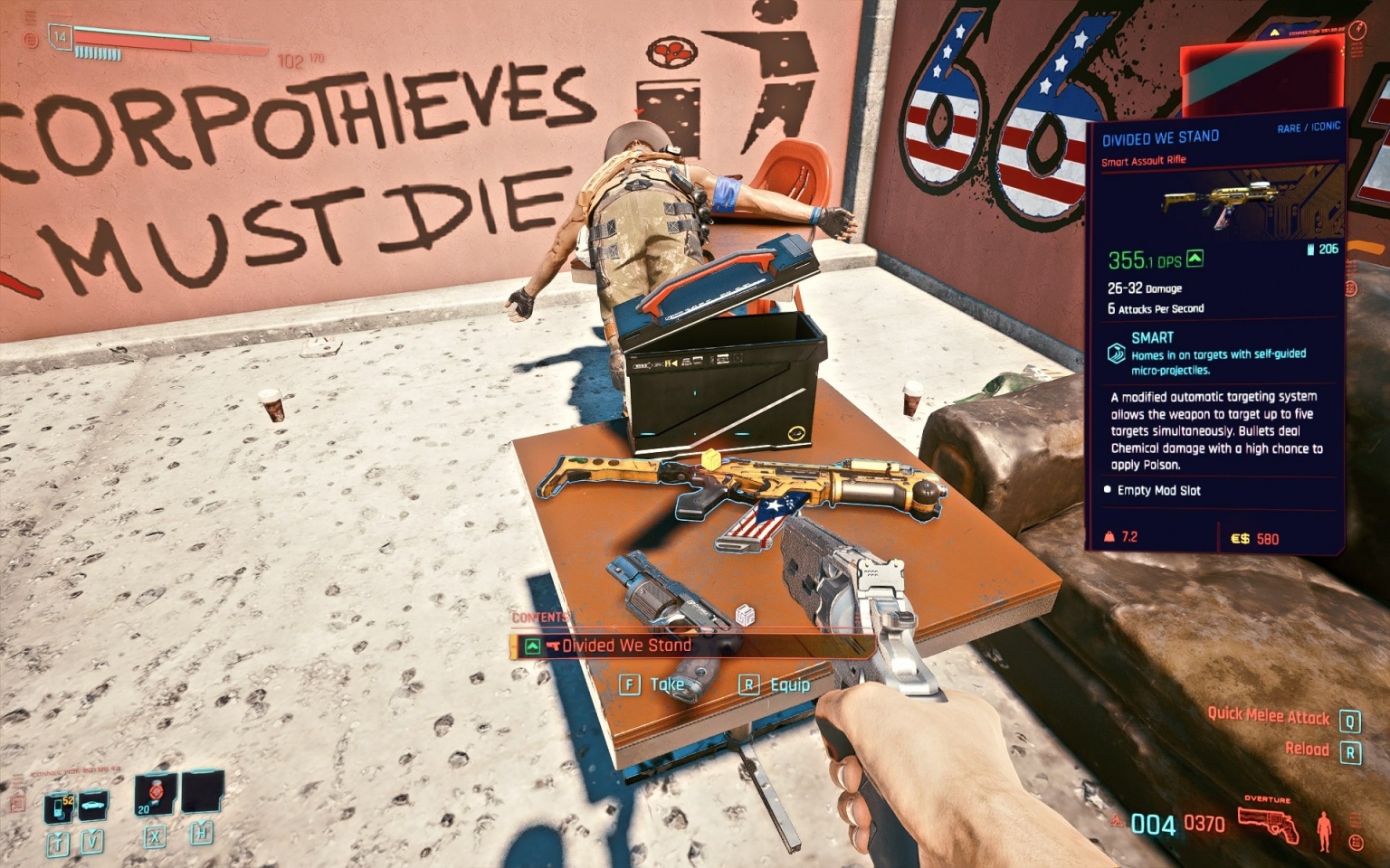 Best Legendary Weapons Locations In Cyberpunk 2077 - eXputer.com