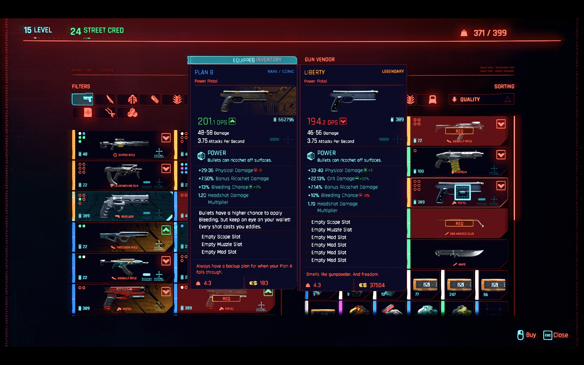 Best Legendary Weapons Locations In Cyberpunk 2077 - eXputer.com