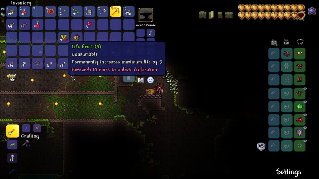 Terraria: How To Farm Life Fruit? - eXputer.com