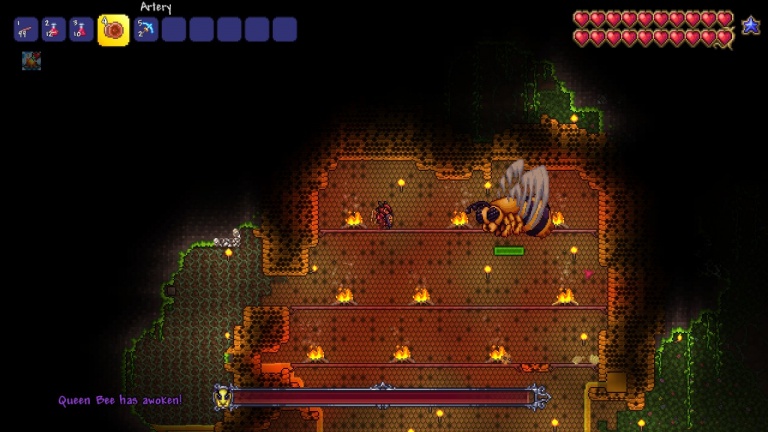 Terraria: How To Summon And Defeat The Queen Bee - eXputer.com