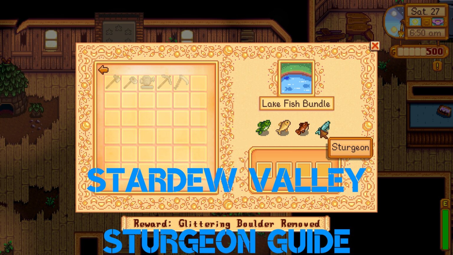 Stardew Valley: How To Find The Blacksmith? [Location] - eXputer.com