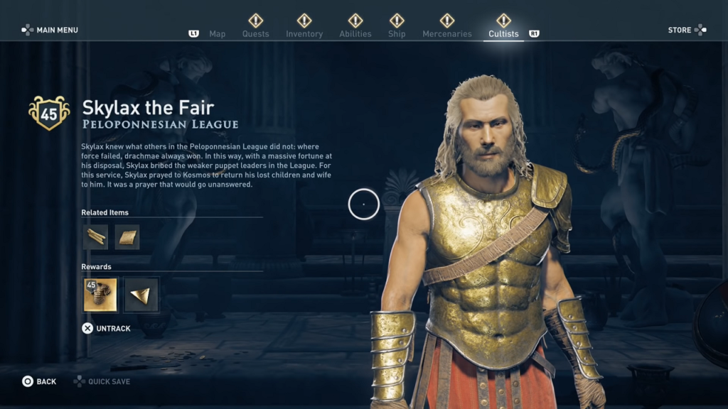 Assassin's Creed Odyssey Lokris Fort: How to Find Skylax the Fair Cultist