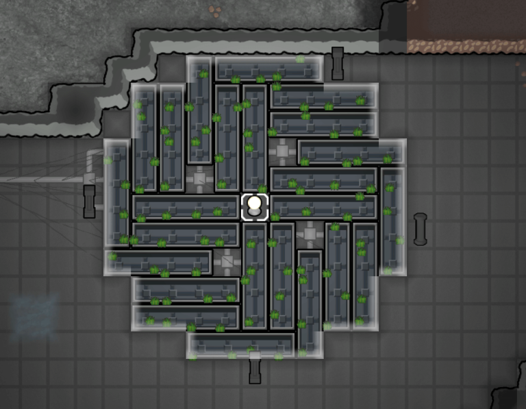 Rimworld: Hydroponics Layout [Explained With Images] - eXputer.com