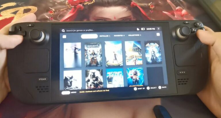 UI Design Of Steam Deck Developer Kit Has Been Leaked | eXputer.com