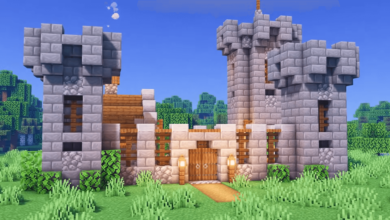 50 Best Minecraft Castle Ideas With Materials - eXputer.com