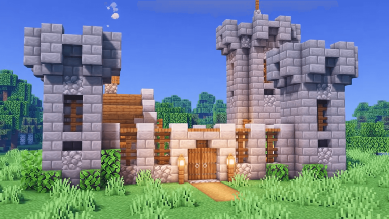 50 Best Minecraft Castle Ideas With Materials - eXputer.com