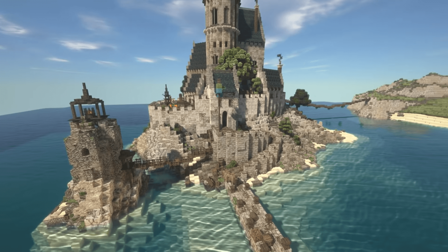 50 Best Minecraft Castle Ideas With Materials - eXputer.com