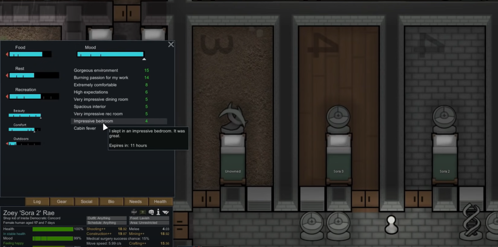 Rimworld Best Bedroom Size Guide - eXputer.com