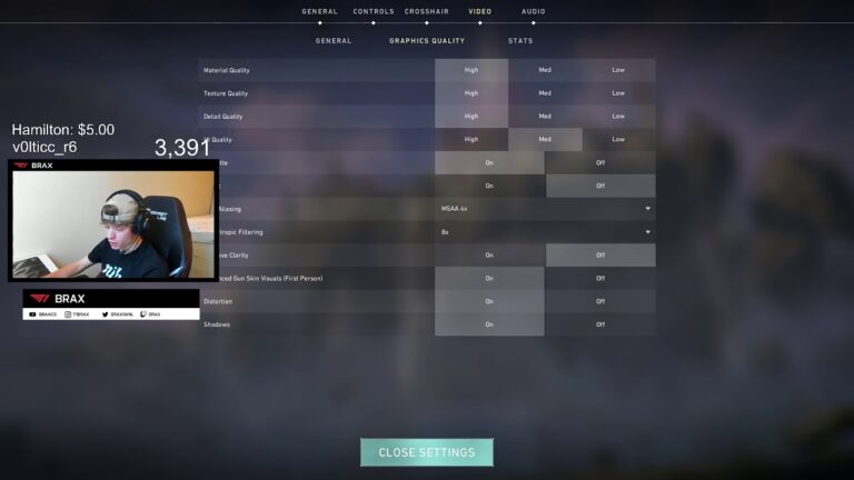 Brax Valorant Settings Breakdown [Crosshair, Video, & Keybinds ...