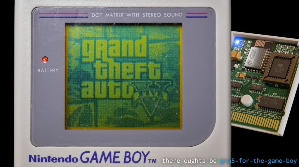 Grand Theft Auto 5 Is Now Playable On A Game Boy - eXputer.com
