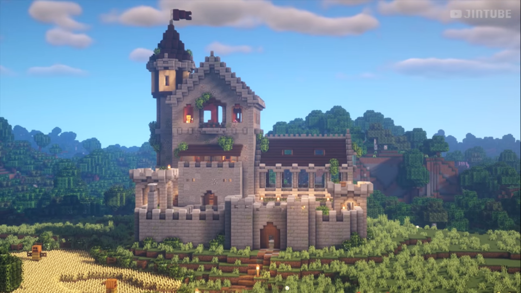 50 Best Minecraft Castle Ideas With Materials - eXputer.com