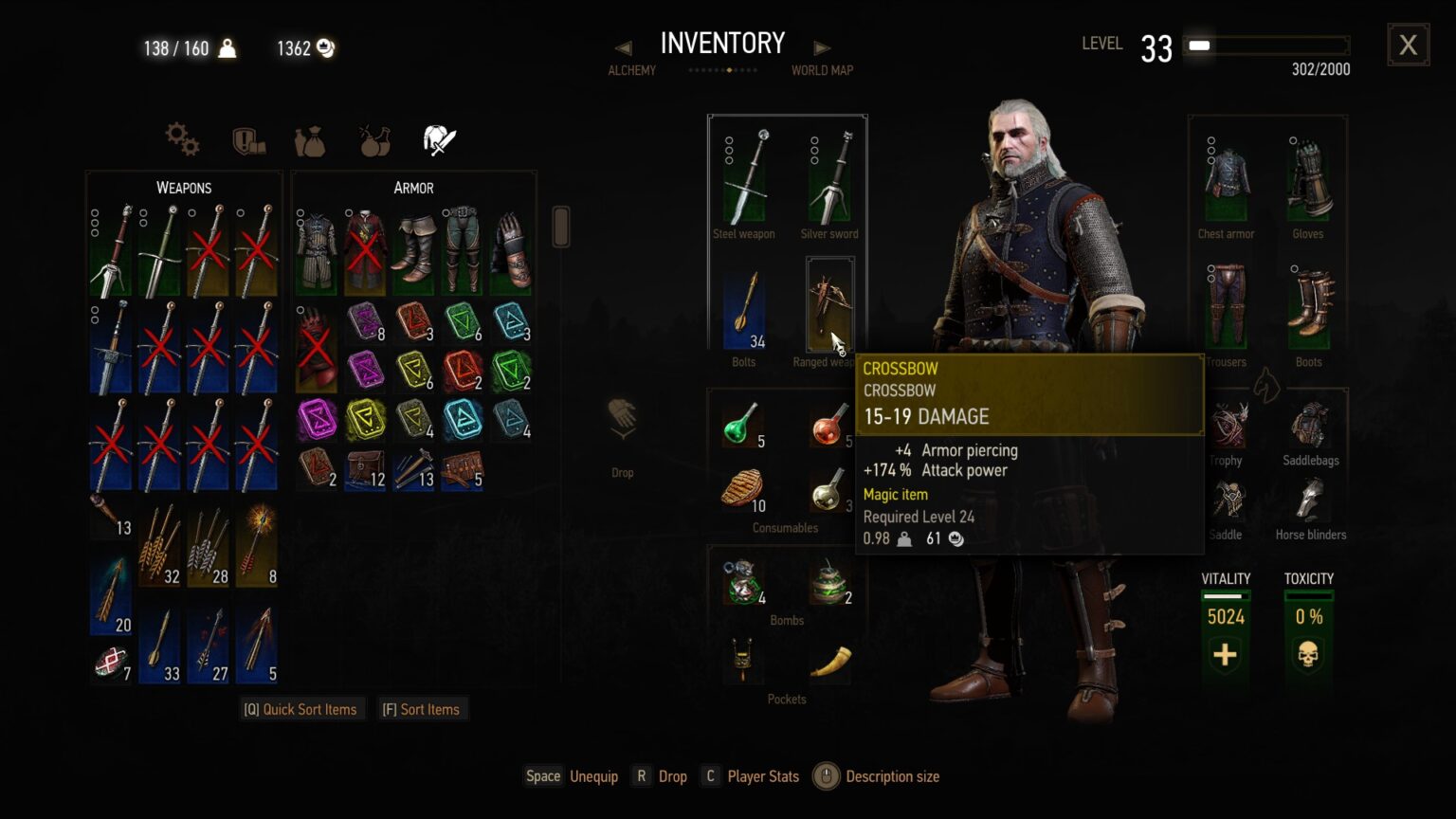 Witcher 3 BEST Crossbows & How To Get Them - eXputer.com