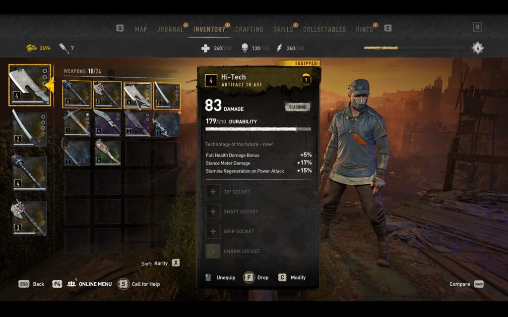 Best Dying Light 2 Builds: Ranger, Brawler, Medic, Tank