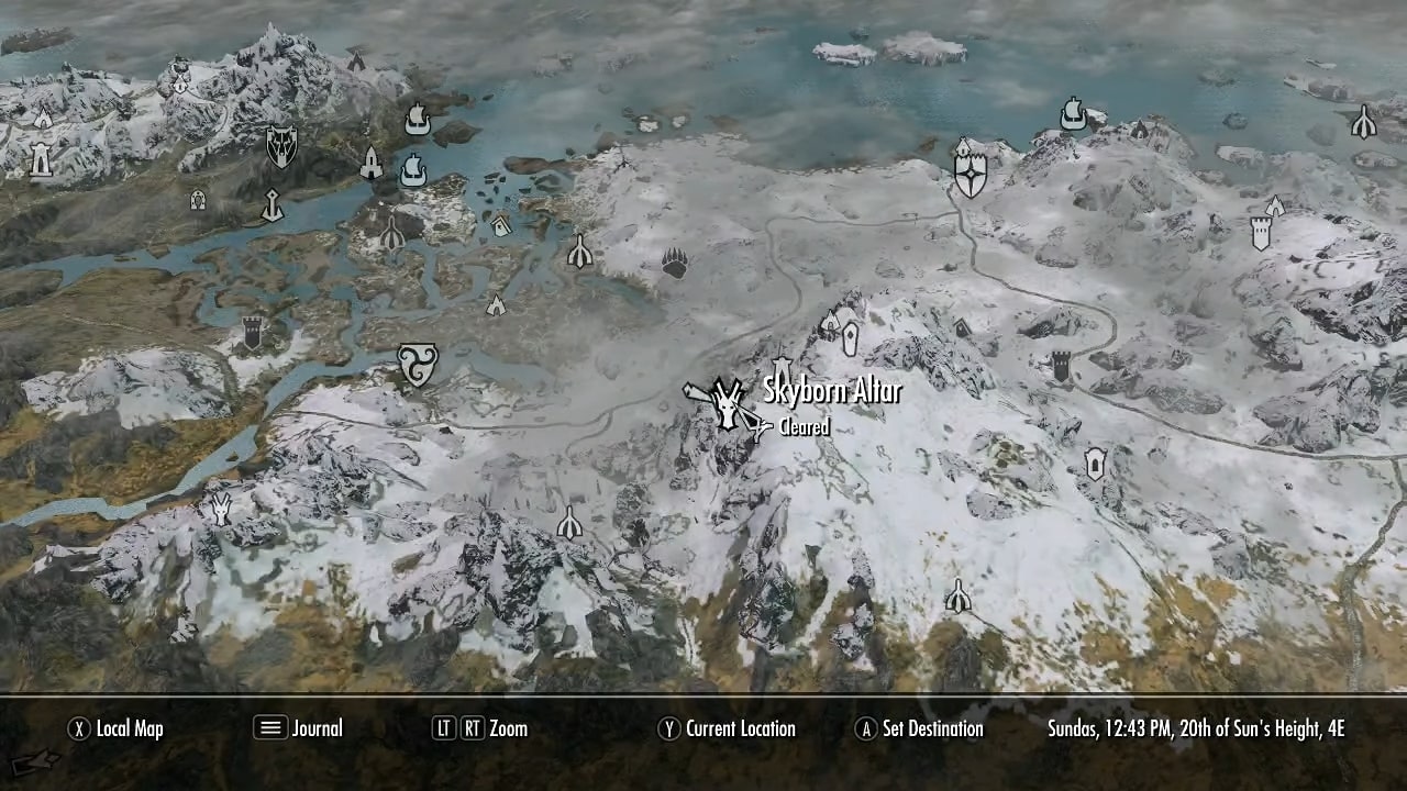 Skyrim: 9 Dragon & Word Wall Locations - eXputer.com