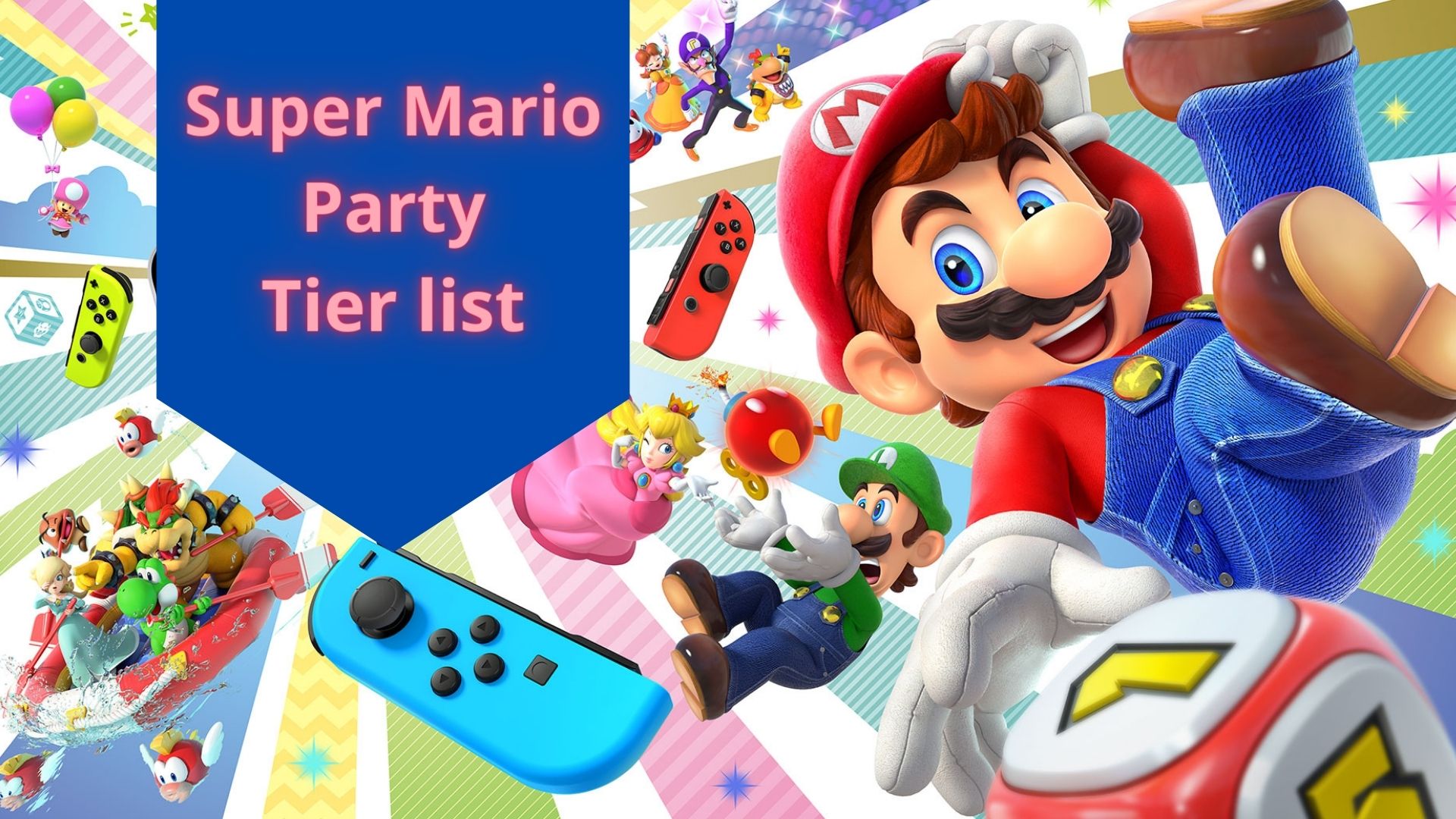 Super Mario Party Tier List Best Dice Blocks Characters EXputer