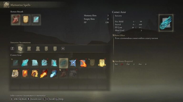 Elden Ring: Comet Azur Spell [Location & Requirements] - eXputer.com