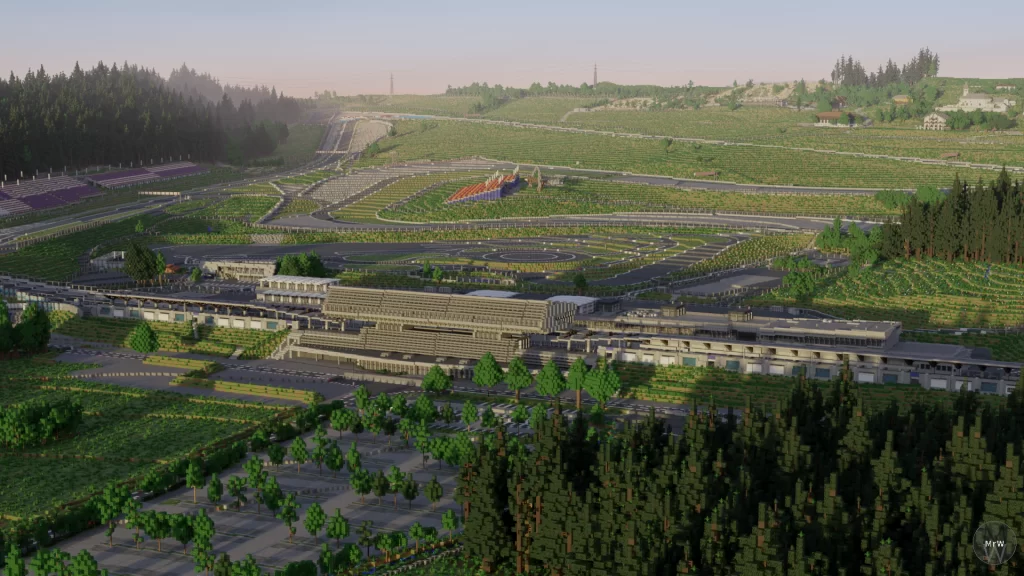 Red Bull Ring Recreated By Players In Minecraft - eXputer.com