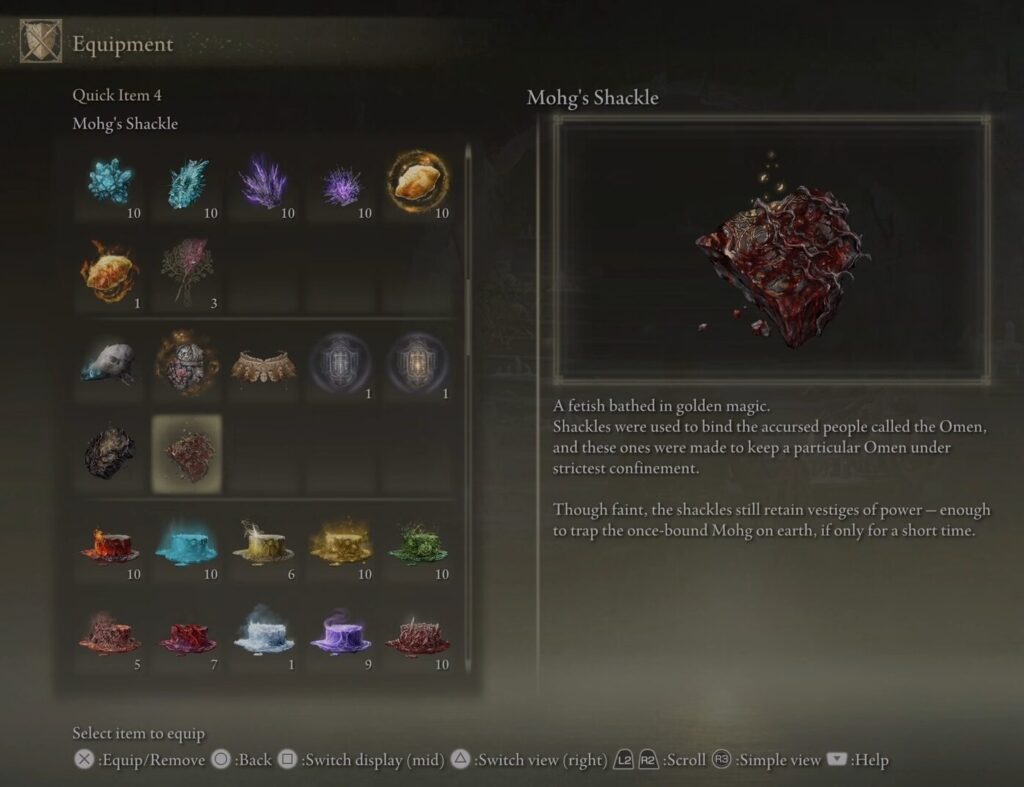 Elden Ring Mohg's Shackle Location & Item Usage - eXputer.com