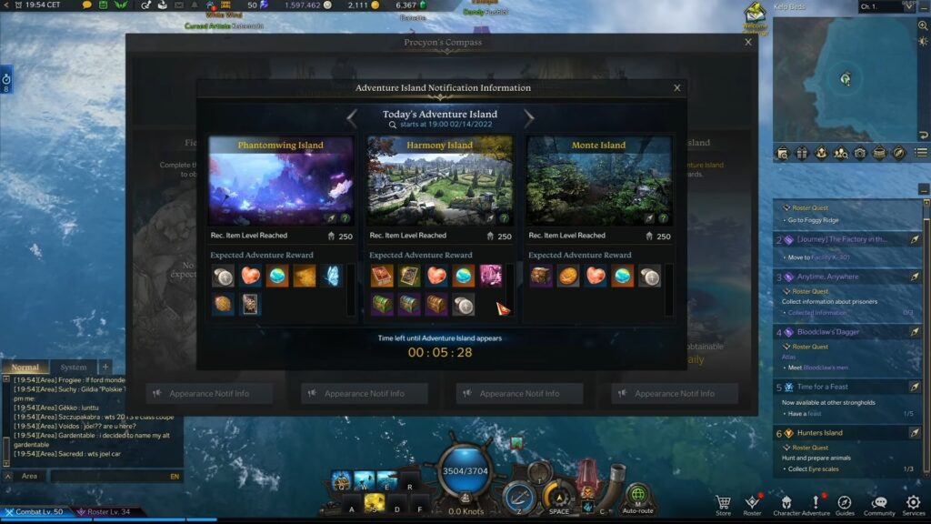 Lost Ark Island Guide: Island Classes & Tiers - eXputer.com