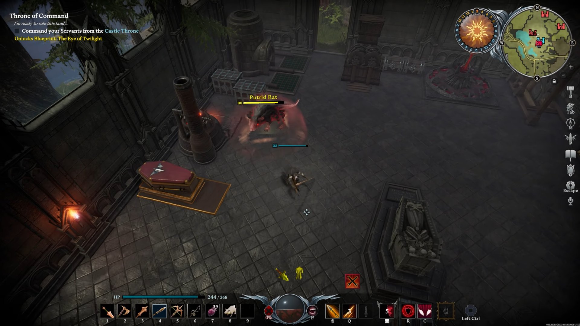 V Rising Putrid Rat: Location & Boss Fight - eXputer.com