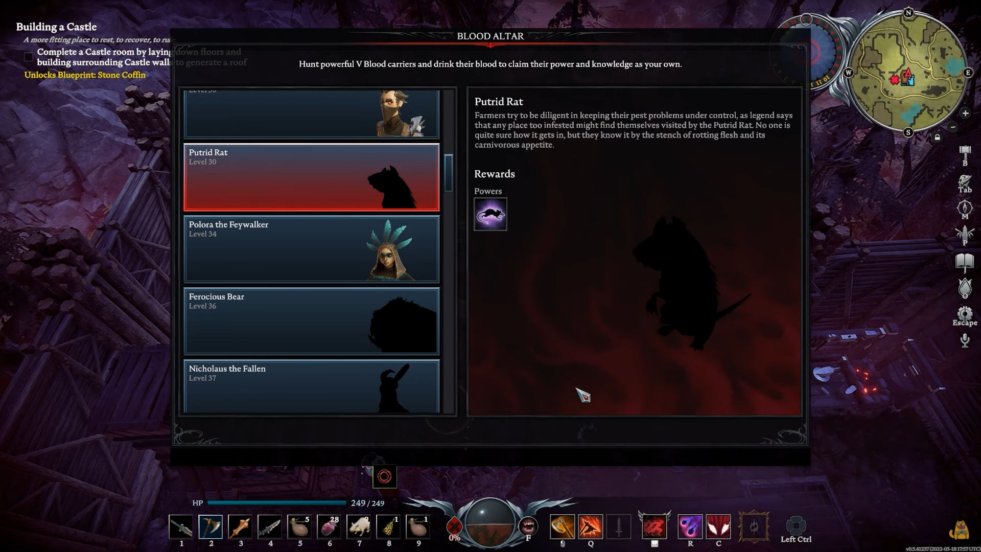 V Rising Putrid Rat: Location & Boss Fight - eXputer.com