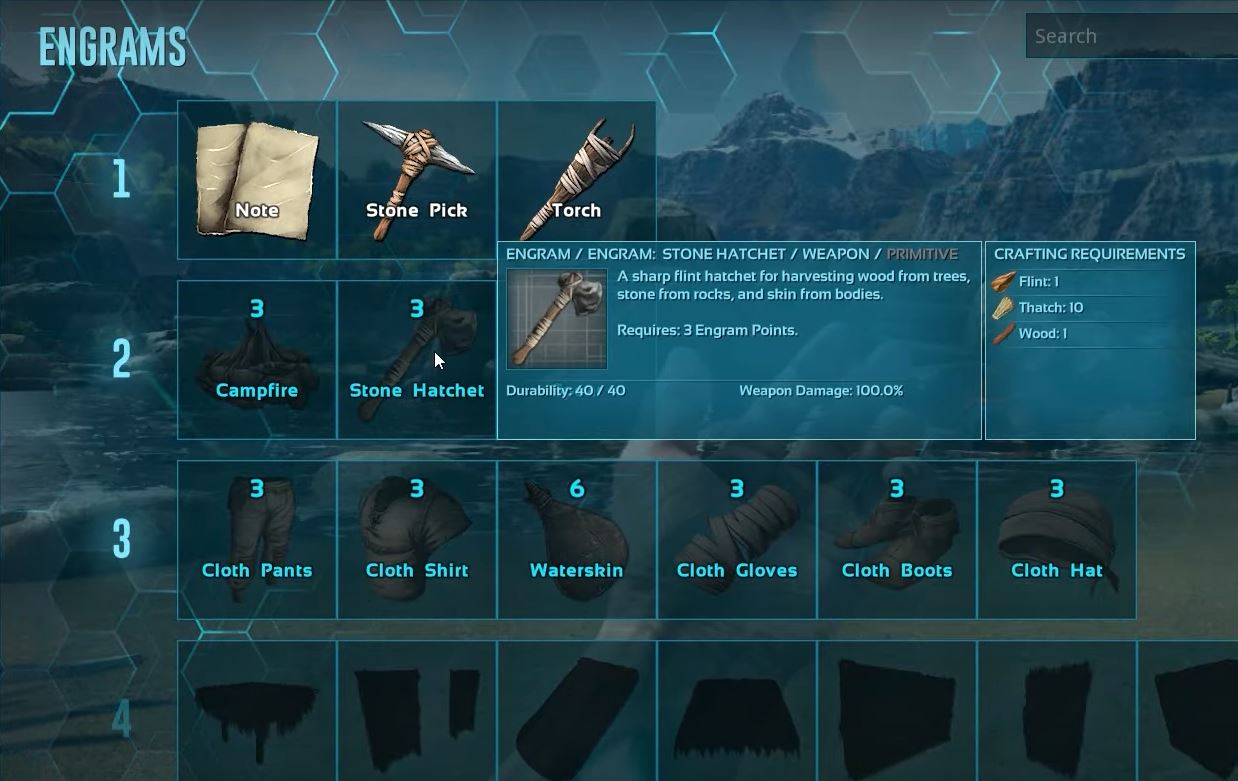 Ark Survival Evolved Crafting: Engrams, Resources & Skills - eXputer.com