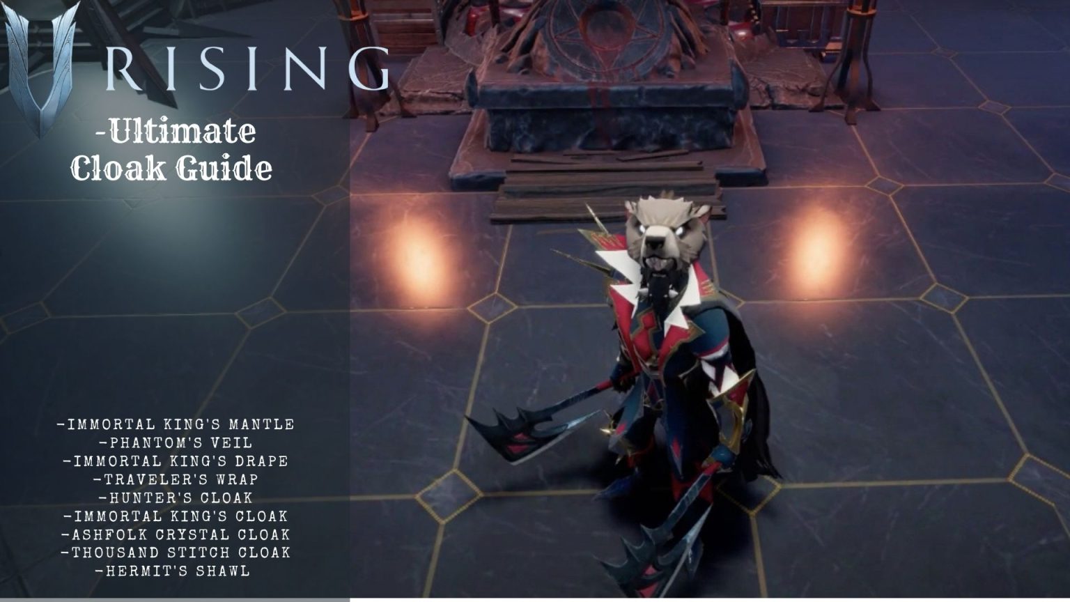 V Rising Best Builds: Reaper, Slasher, Mace, Axes [Detailed Breakdown]