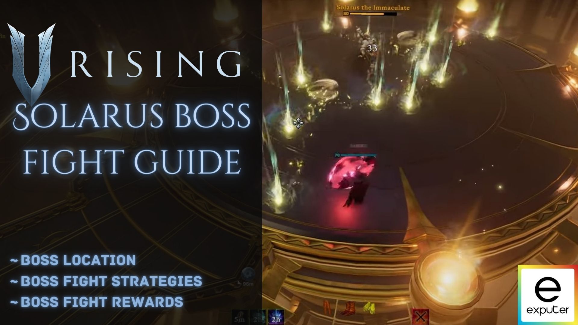 V Rising Solarus The Immaculate: Boss Fight - eXputer.com