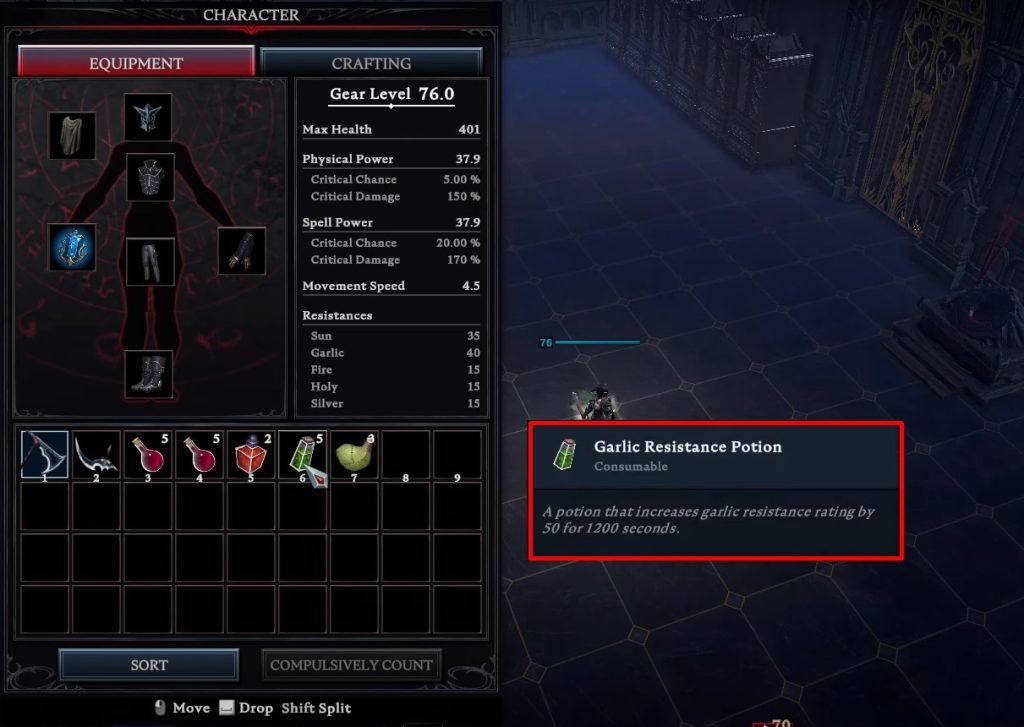 V Rising Garlic: How To Get Resistance & Remove Debuff - eXputer.com