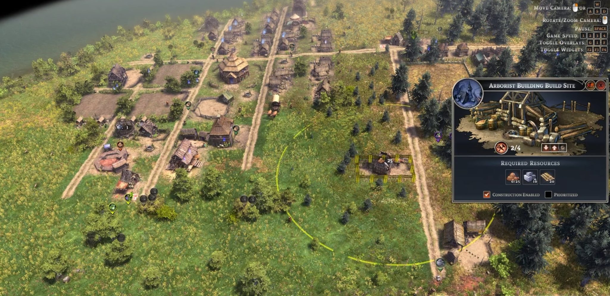 Farthest Frontier Arborist: How To Unlock & Build - eXputer.com