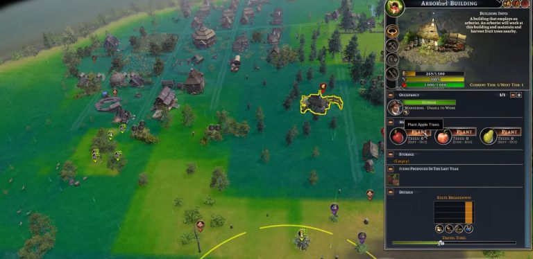 Farthest Frontier Arborist: How To Unlock & Build - eXputer.com