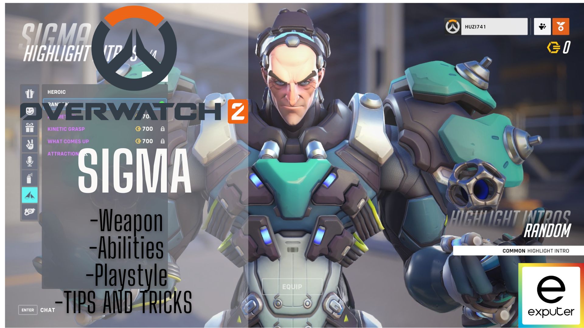 Overwatch 2 Sigma Tips Abilities Playstyle EXputer Overwatch 2 Sigma Tips Abilities Playstyle EXputer