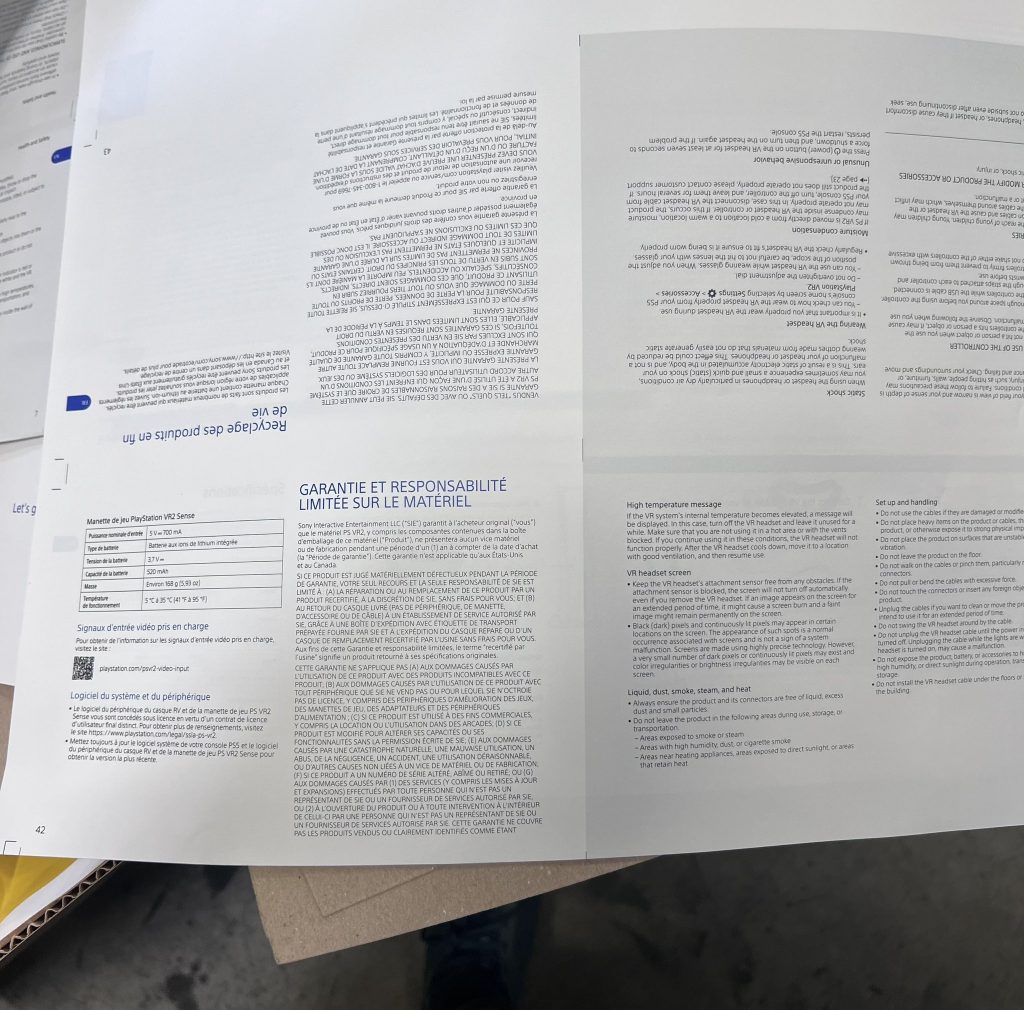 PSVR2 Manual And Package Box Images Leaked Online - eXputer.com