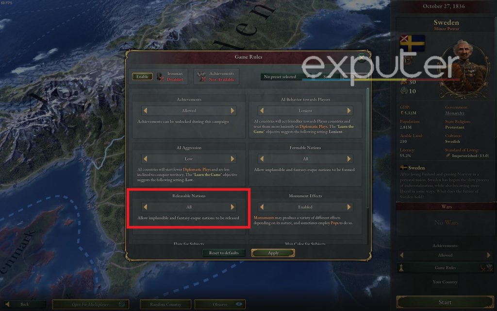 Victoria 3: How To Switch Country [Explained] - eXputer.com