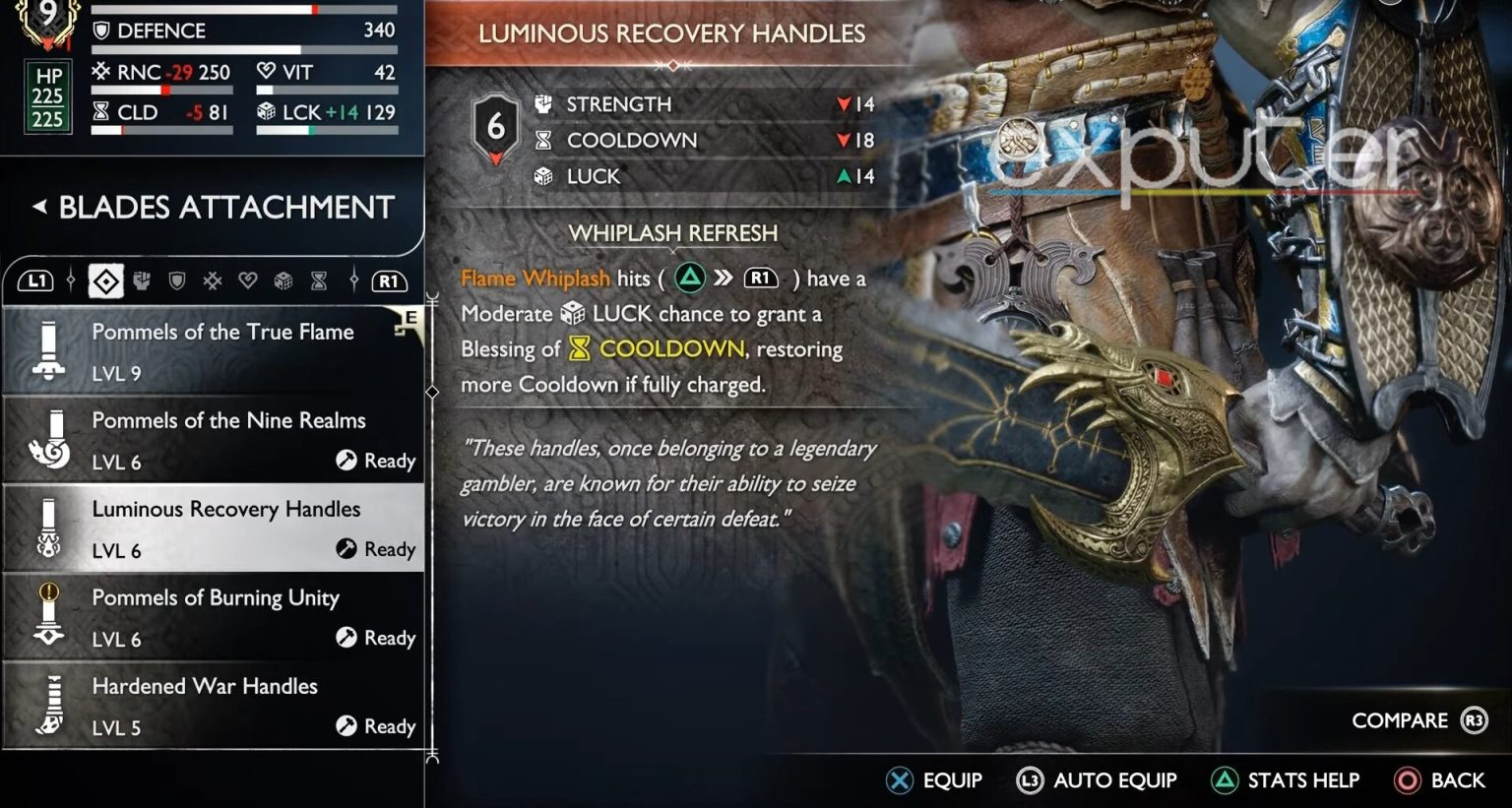 GOW Ragnarok: Best Blades Of Chaos Handles [Expert Picks] - eXputer.com
