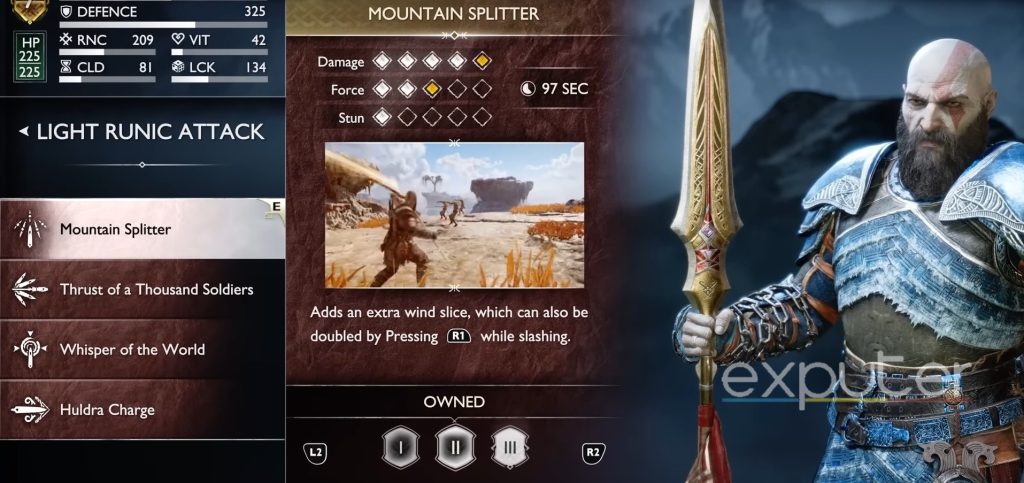 God Of War Ragnarok Best Runic Attacks: Axe, Blades & Spear