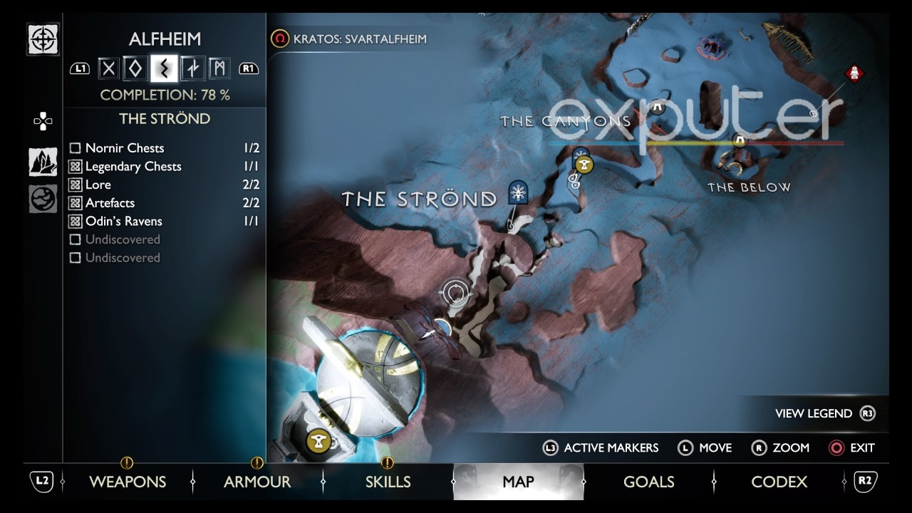 God of War Ragnarok: Alfheim Nornir Chest Locations - eXputer.com