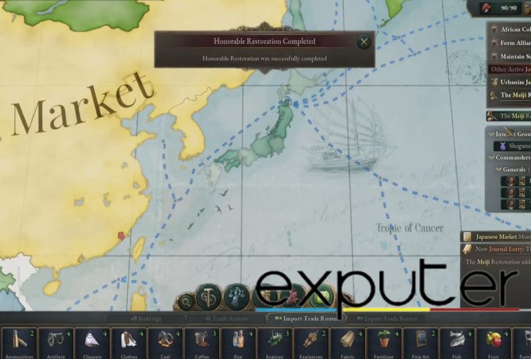 Victoria 3 Meiji Restoration Event [How To Complete] - eXputer.com