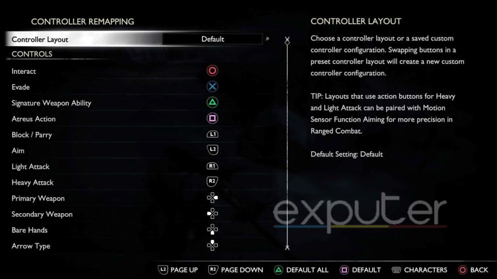 God Of War Ragnarok BEST Controller Settings - eXputer.com