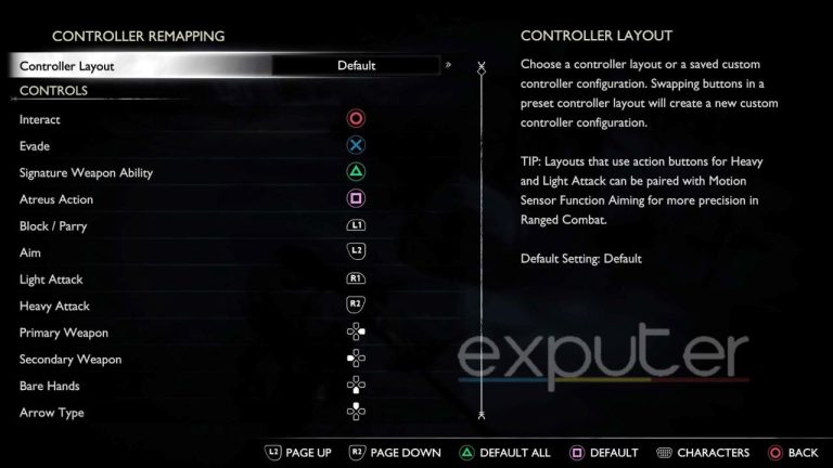 God Of War Ragnarok BEST Controller Settings - eXputer.com