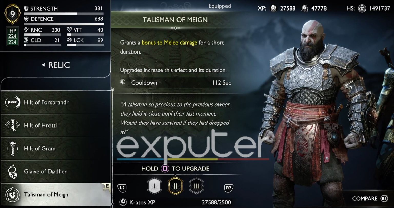 God Of War Ragnarok BEST Relics [My Recommendations] - eXputer.com