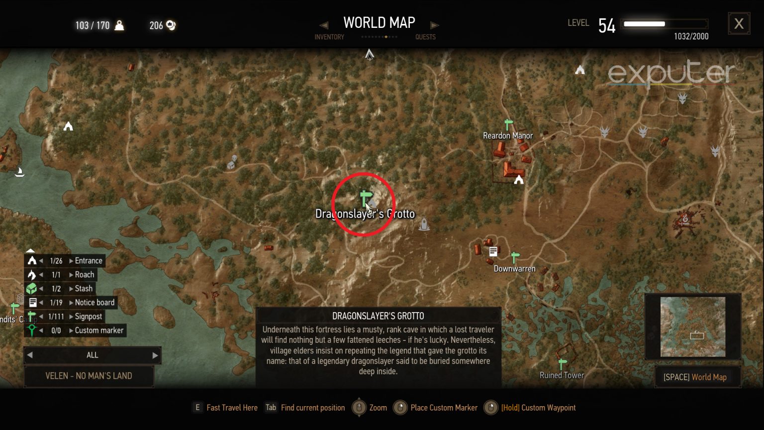 Witcher 3 Griffin School Gear [All Rarity Types] - eXputer.com