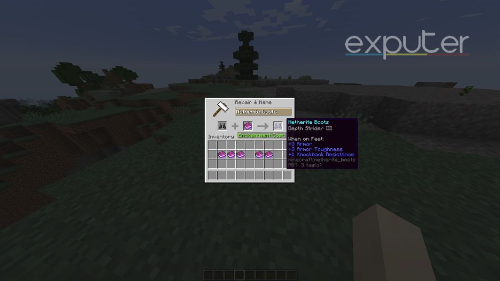 Minecraft: 6 BEST Boots Enchantments [280+ Hours Experience] - eXputer.com