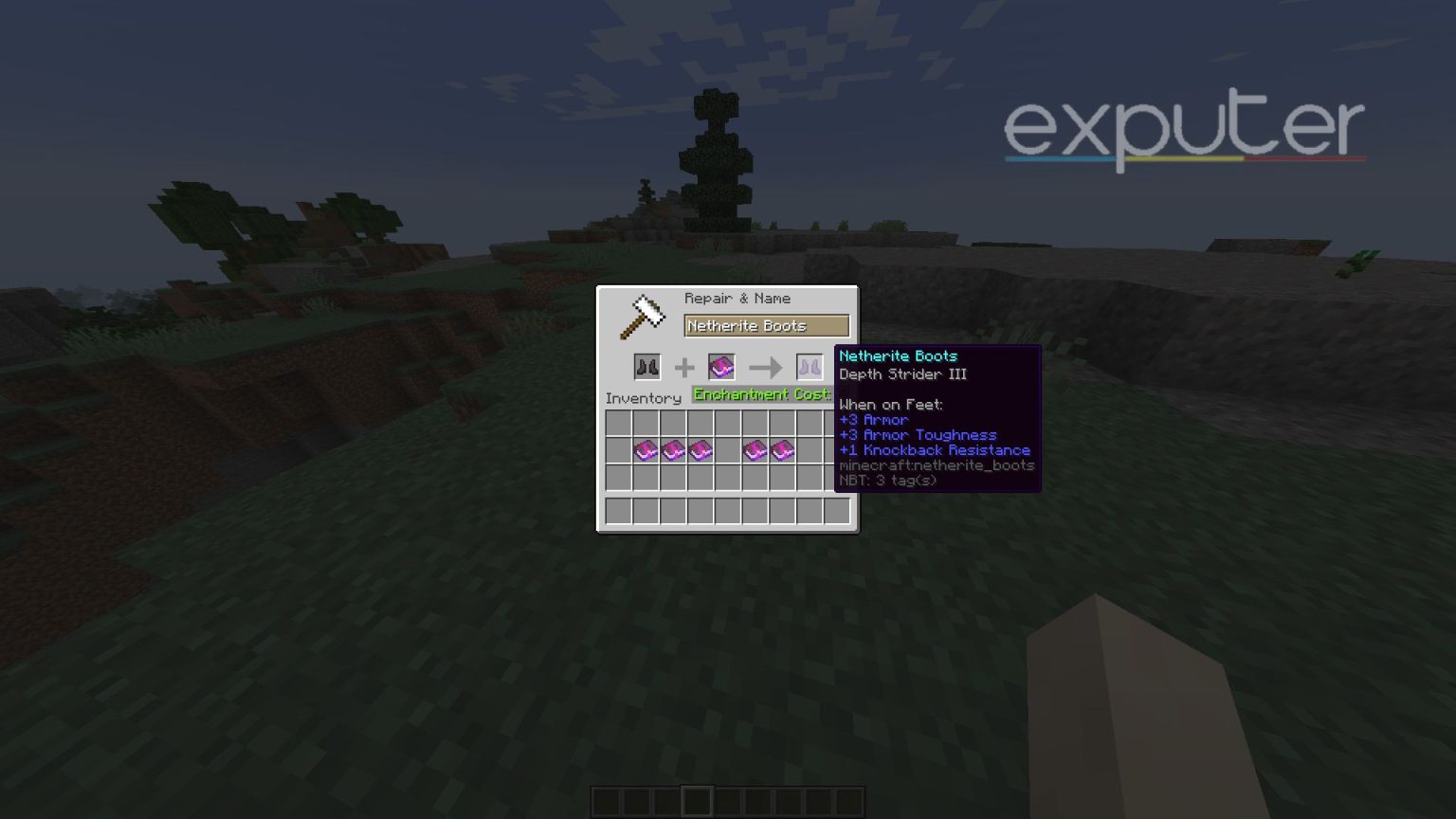 Minecraft: 6 BEST Boots Enchantments [280+ Hours Experience] - eXputer.com