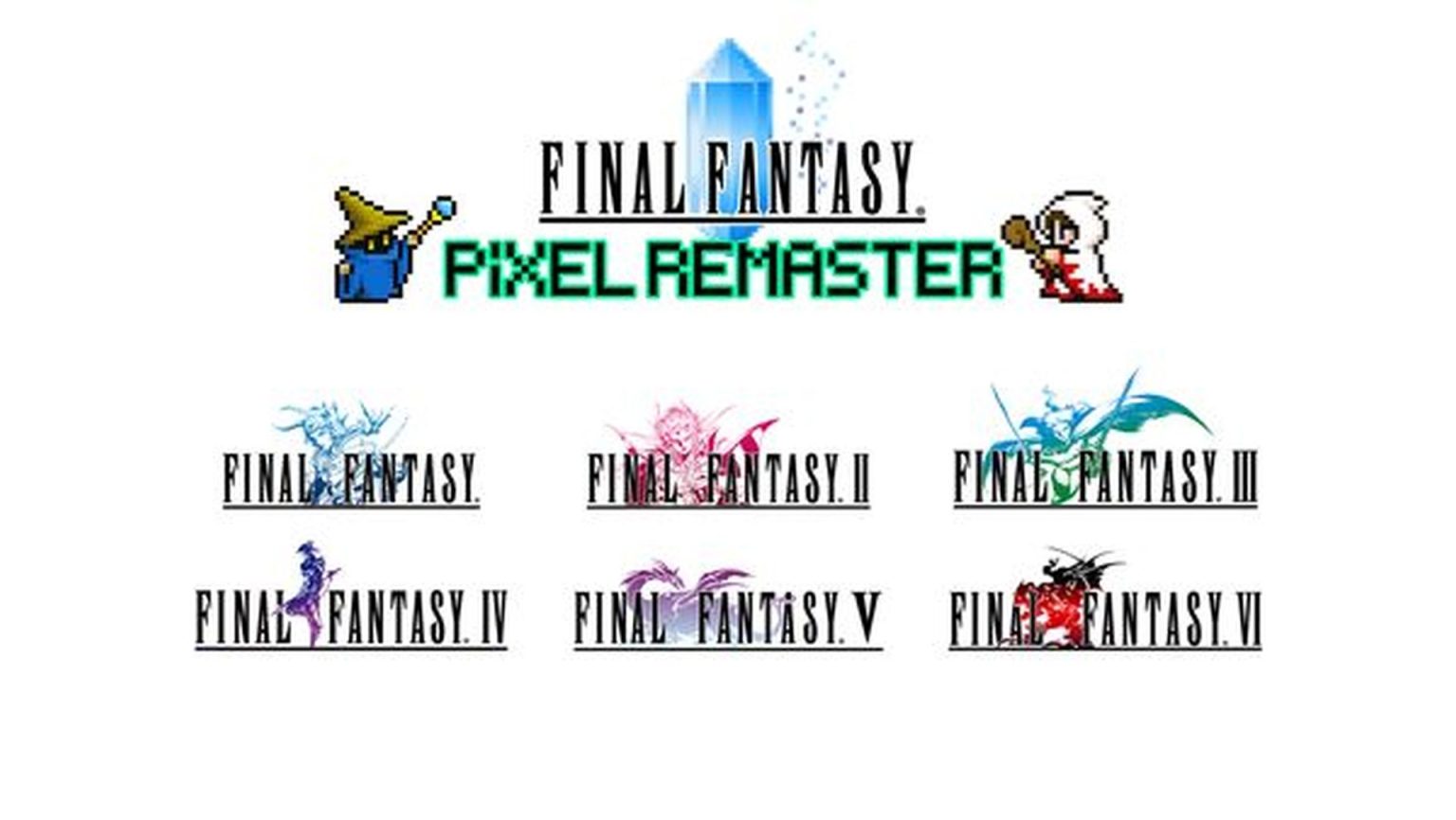 Final Fantasy Pixel Remaster Pre Orders For PS4/Switch Now Live ...