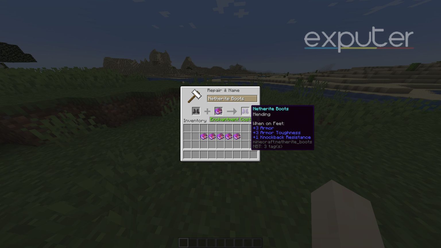 Minecraft: 6 BEST Boots Enchantments [280+ Hours Experience] - eXputer.com