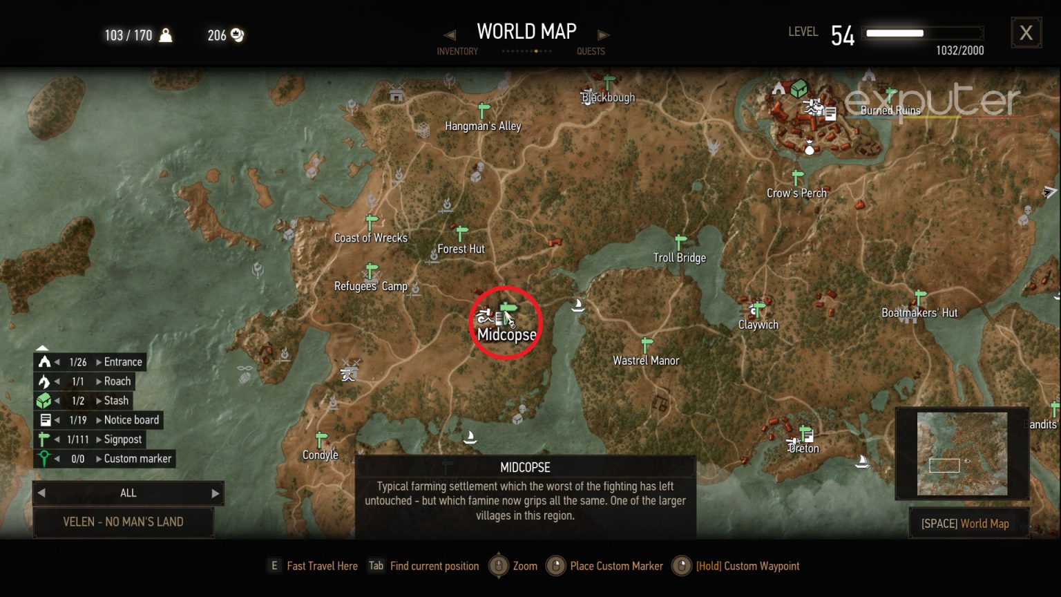 Witcher 3 Griffin School Gear [All Rarity Types] - eXputer.com