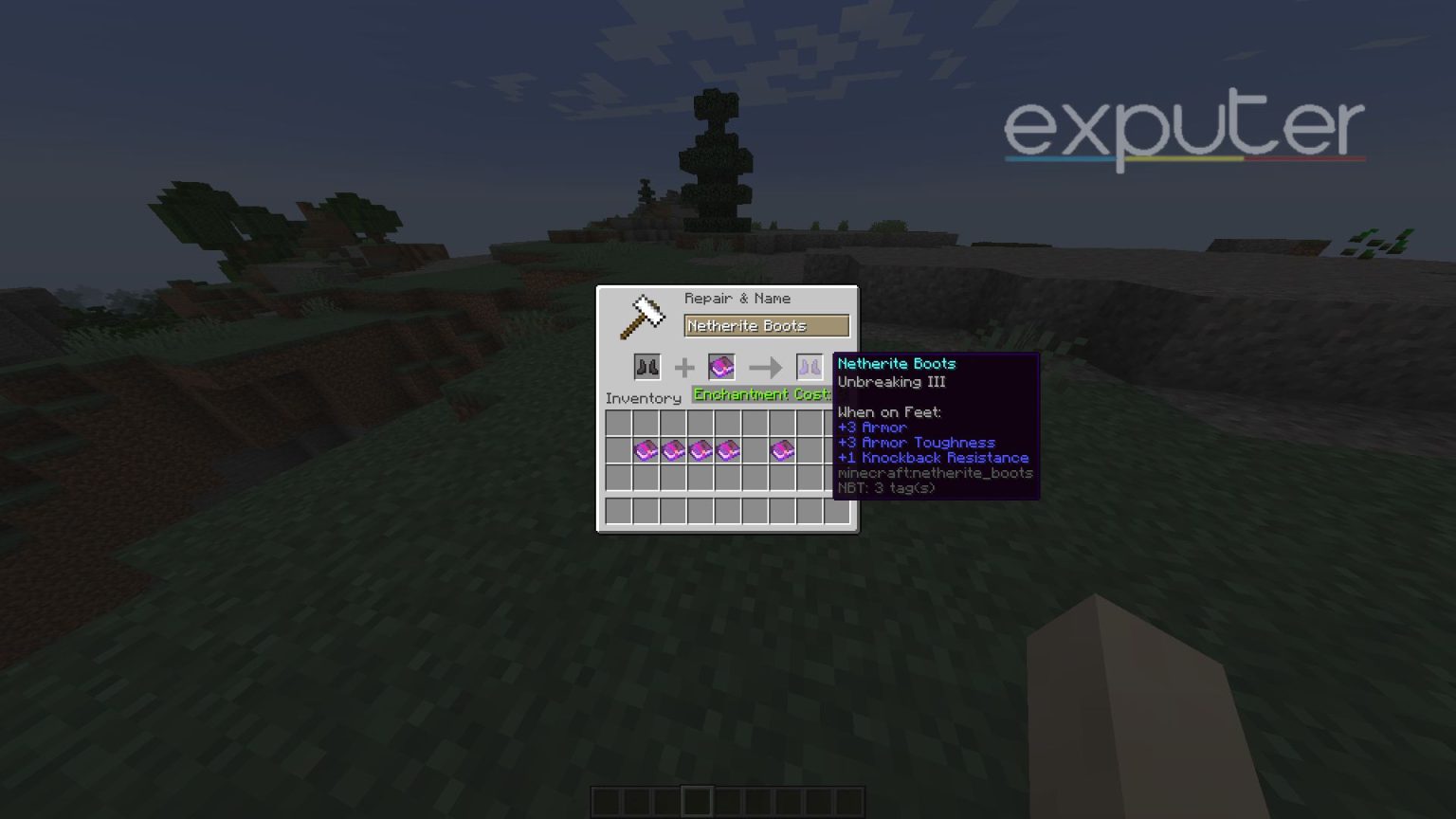 Minecraft: 6 BEST Boots Enchantments [280+ Hours Experience] - eXputer.com