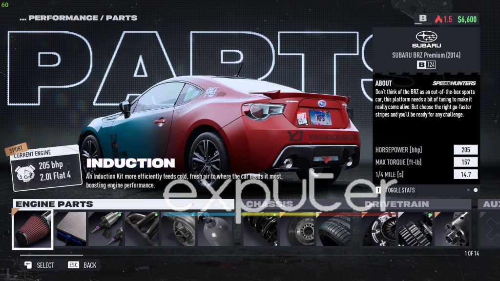 NFS Unbound: How To Upgrade Cars [Explained With Images] - eXputer.com