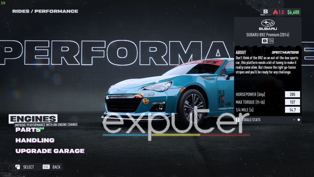 NFS Unbound: How To Upgrade Cars [Explained With Images] - eXputer.com